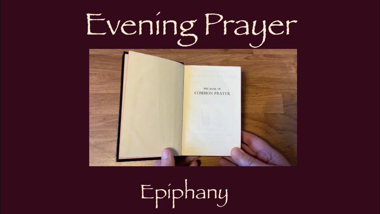 Evening Prayer Epiphany 2021 - YouTube