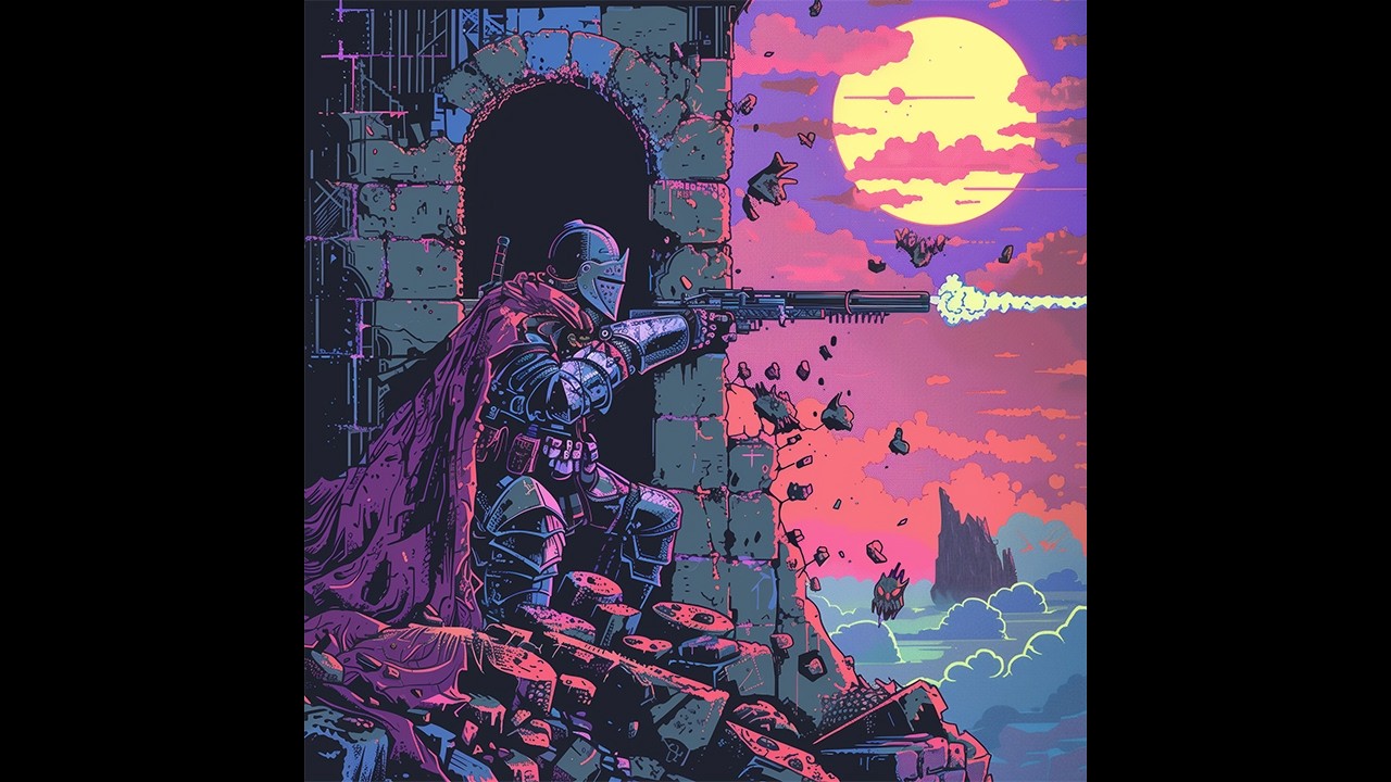 Cellar - Bullet Hell [Ver.2] (Synthwave, Electro, Dungeon Synth) - YouTube