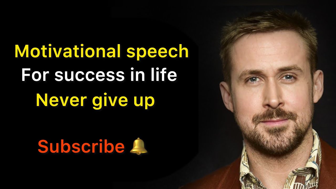 Motivational speech for success in life | motivational speech in ...
