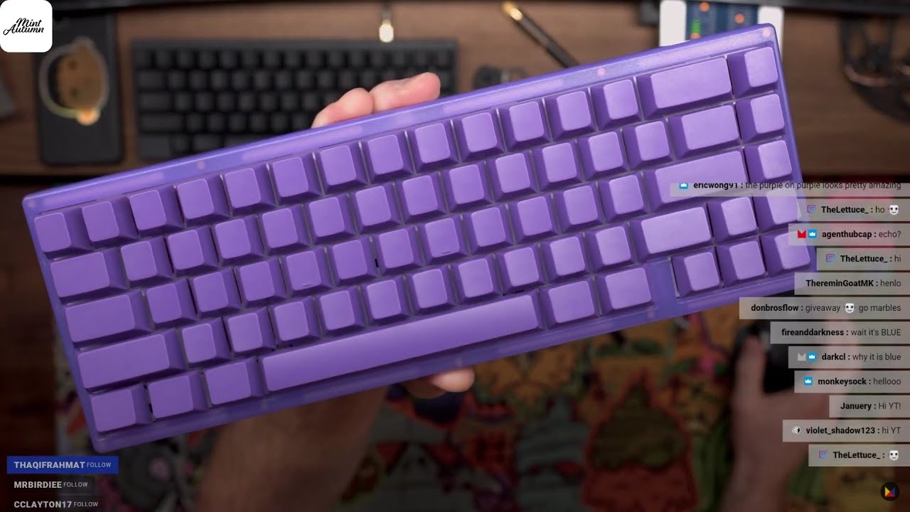 Portico 65% Keyboard Build w/ Dragonfruits - YouTube