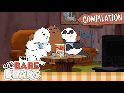 At Home with Bears 🏡🐻 | Cozy Compilation | We Bare Bears | Cartoon Network