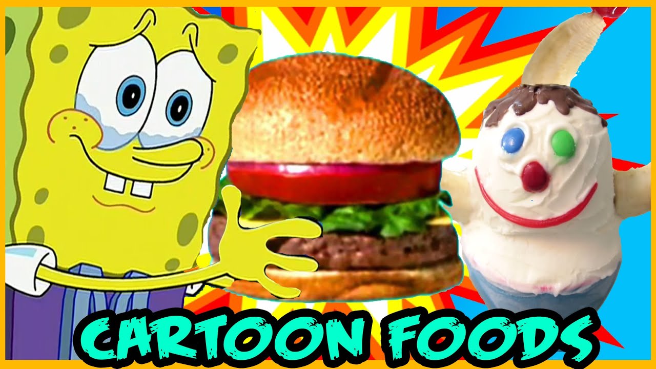 10 Cartoon Foods in Real Life - YouTube