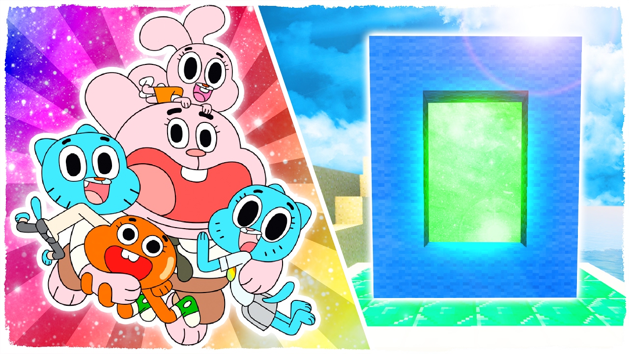 👉 COMO HACER UN PORTAL A LA DIMENSIÓN DE EL INCREÍBLE MUNDO DE GUMBALL ...