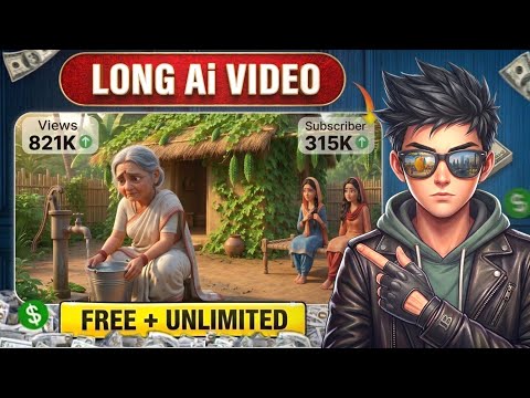 How to Create Long AI Video Free | Create Long AI Video Full Tutorial
