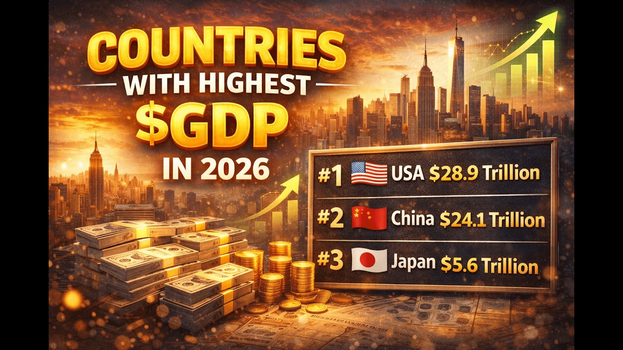 World Largest Economies 2026 | Countries With Highest GDP - YouTube