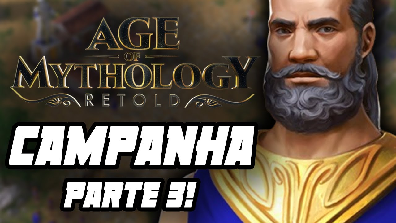 AGE OF MYTHOLOGY RETOLD: GAMEPLAY CAMPANHA PT. 3! TRÓIA E QUIRON! AOM ...