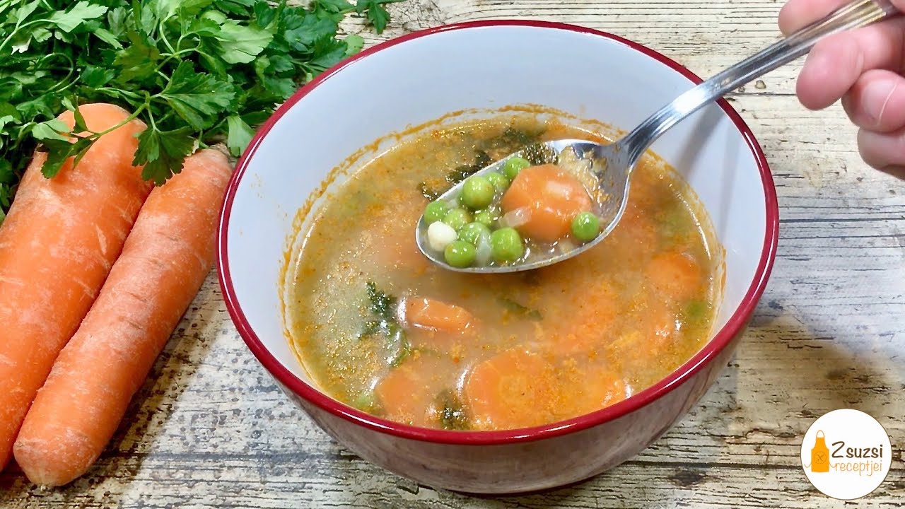 Borsóleves #recept - YouTube
