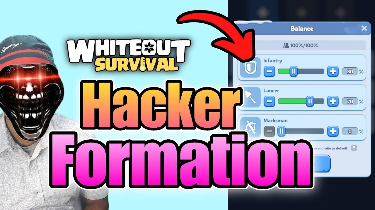Hacker Formation (30-70-0) working crazy in Whiteout Survival - YouTube