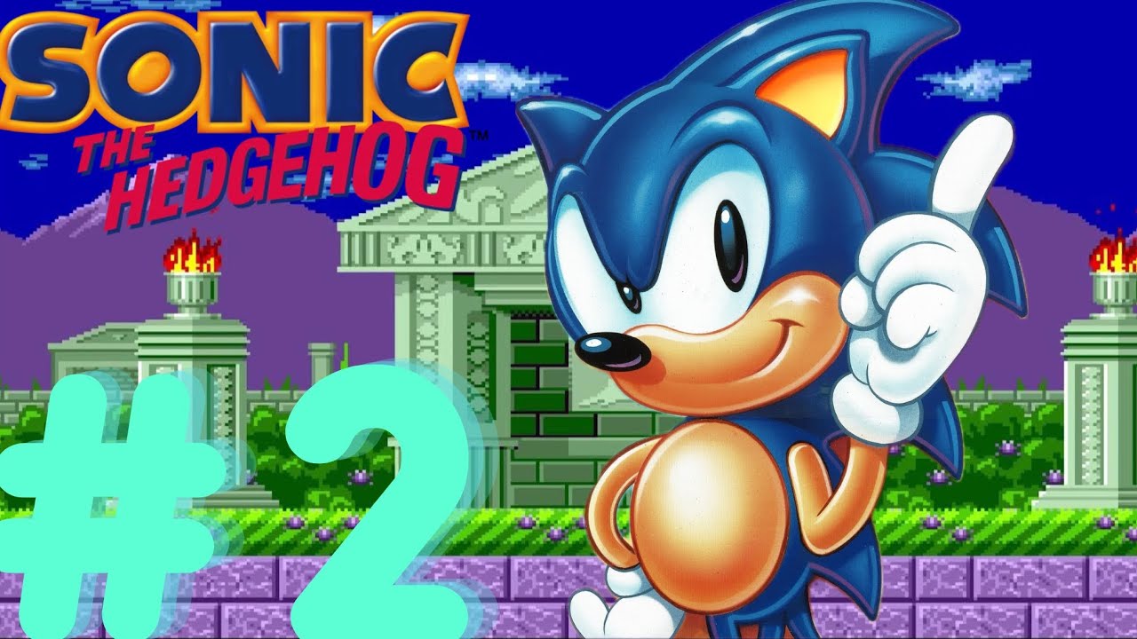Sonic the Hedgehog 100% Walkthrough Part 2 - Marble Zone - YouTube
