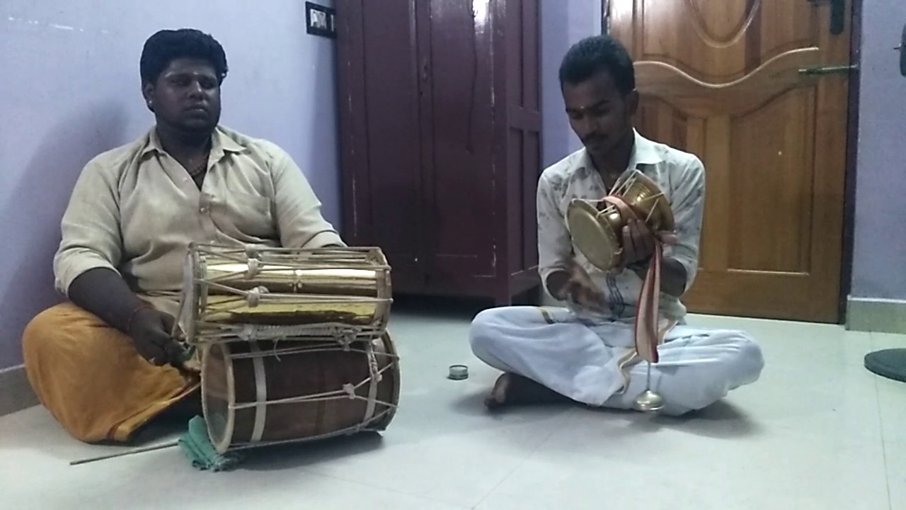 Playing song in udukkai - YouTube