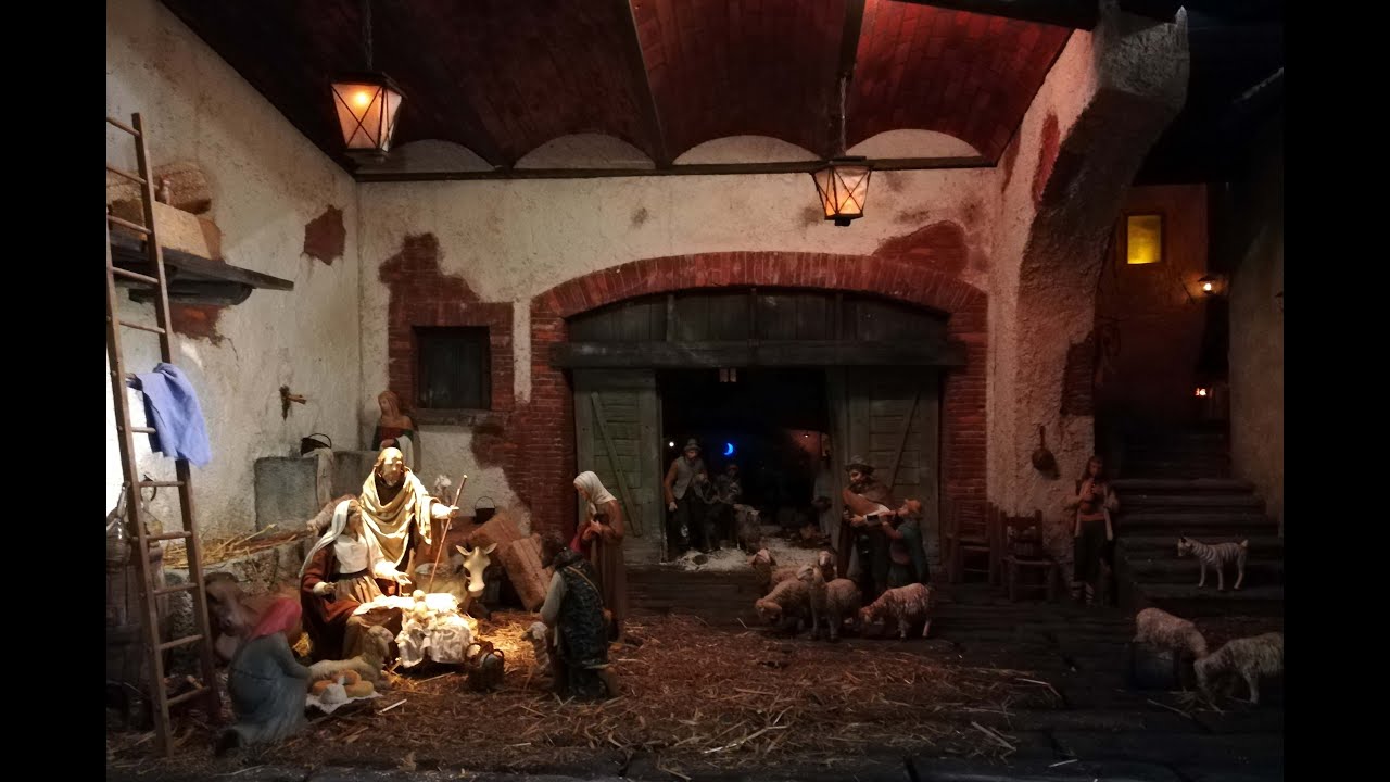 Presepe della Parrocchia Regina degli Apostoli Roma - Natale 2020 - YouTube