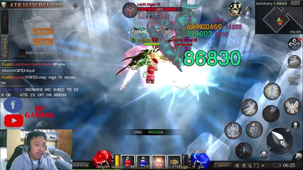 Mu Monarch Sea- LvL 601 BK - Vulcanus & 3v3 Rank Match - YouTube