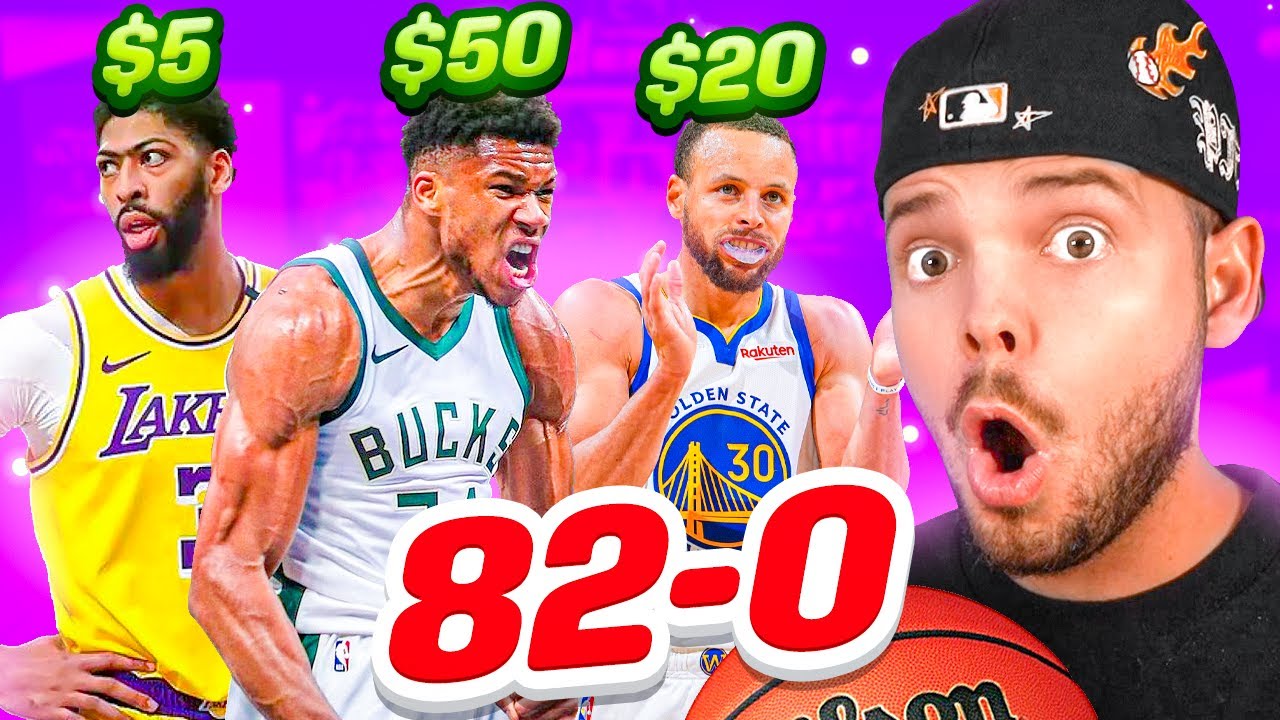 I Have 100$ To Go 82-0 In NBA2K - YouTube