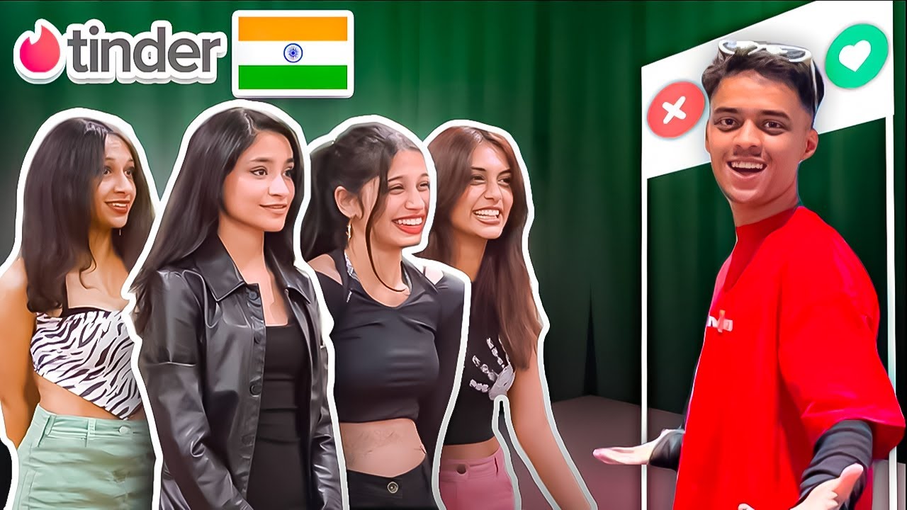 INDIAN SIDEMEN TINDER WITH HOT INDIAN GIRLS (REAL) - YouTube