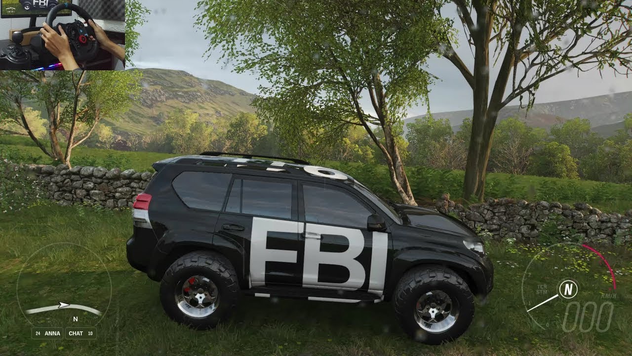 FBI Toyota Land Cruiser - Forza Horizon 4 - Logitech G29 - YouTube