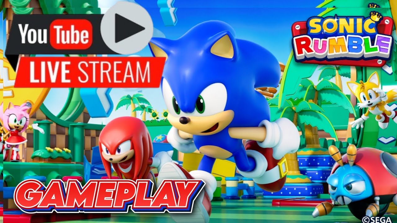🔴LIVE Sonic Rumble 🌟🦔 - YouTube