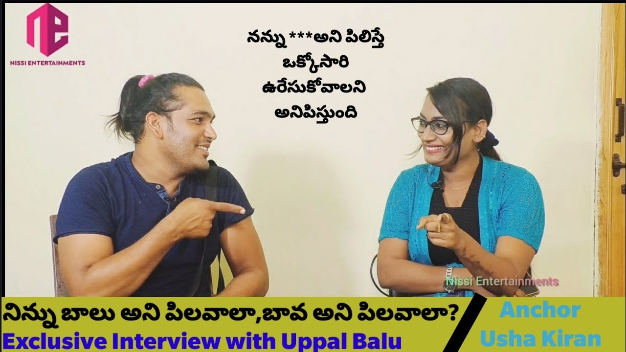 Exclusive interview with Uppal balu | Usha Kiran | Nissi Entertainments - YouTube