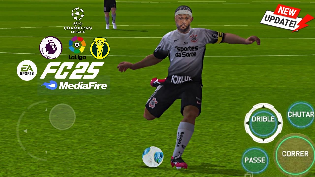 Novo! FC 25 MOD FiFA 14 Android || ATUALIZAÇÃO v2 MELHORES GRÁFICOS ...