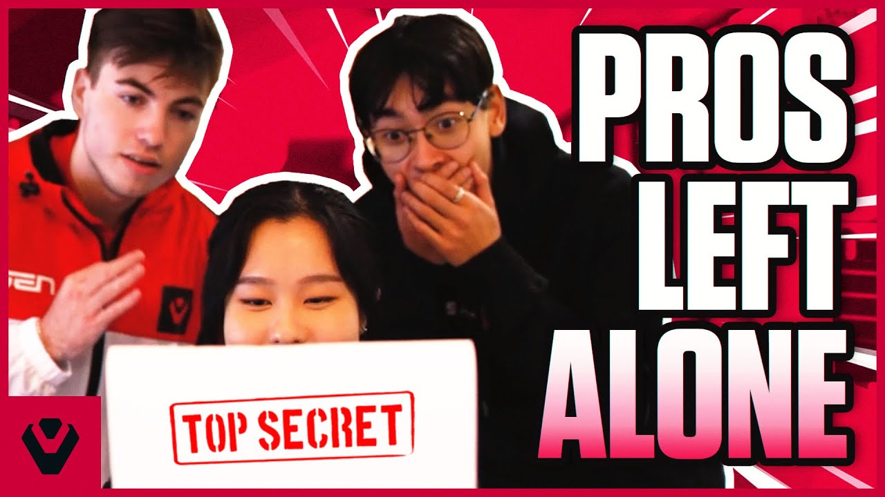We Left Our Pros Alone at the Team House... - YouTube