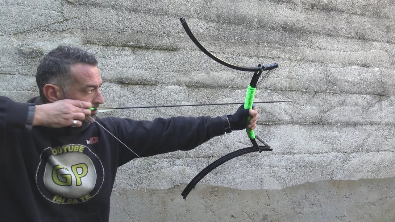 Make a Bow from Bicycle Wheel - Diy - YouTube