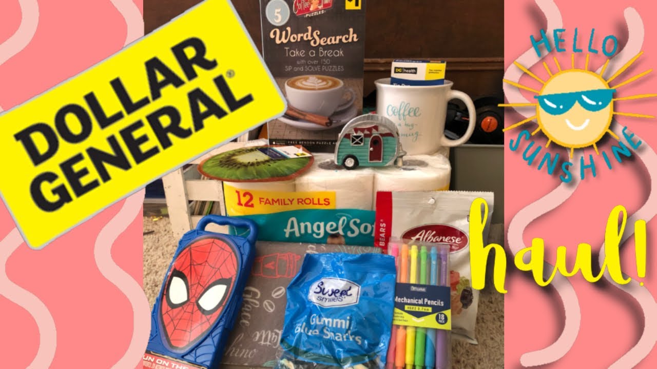 DOLLAR GENERAL HAUL 🌻💛 July 2020 - YouTube