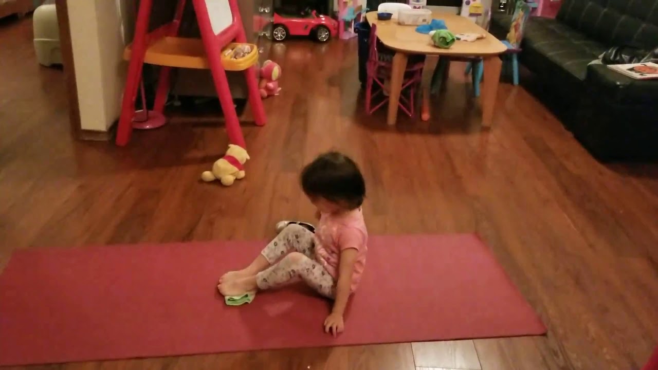 03-07-20 Toddler Gymnastics at home - YouTube