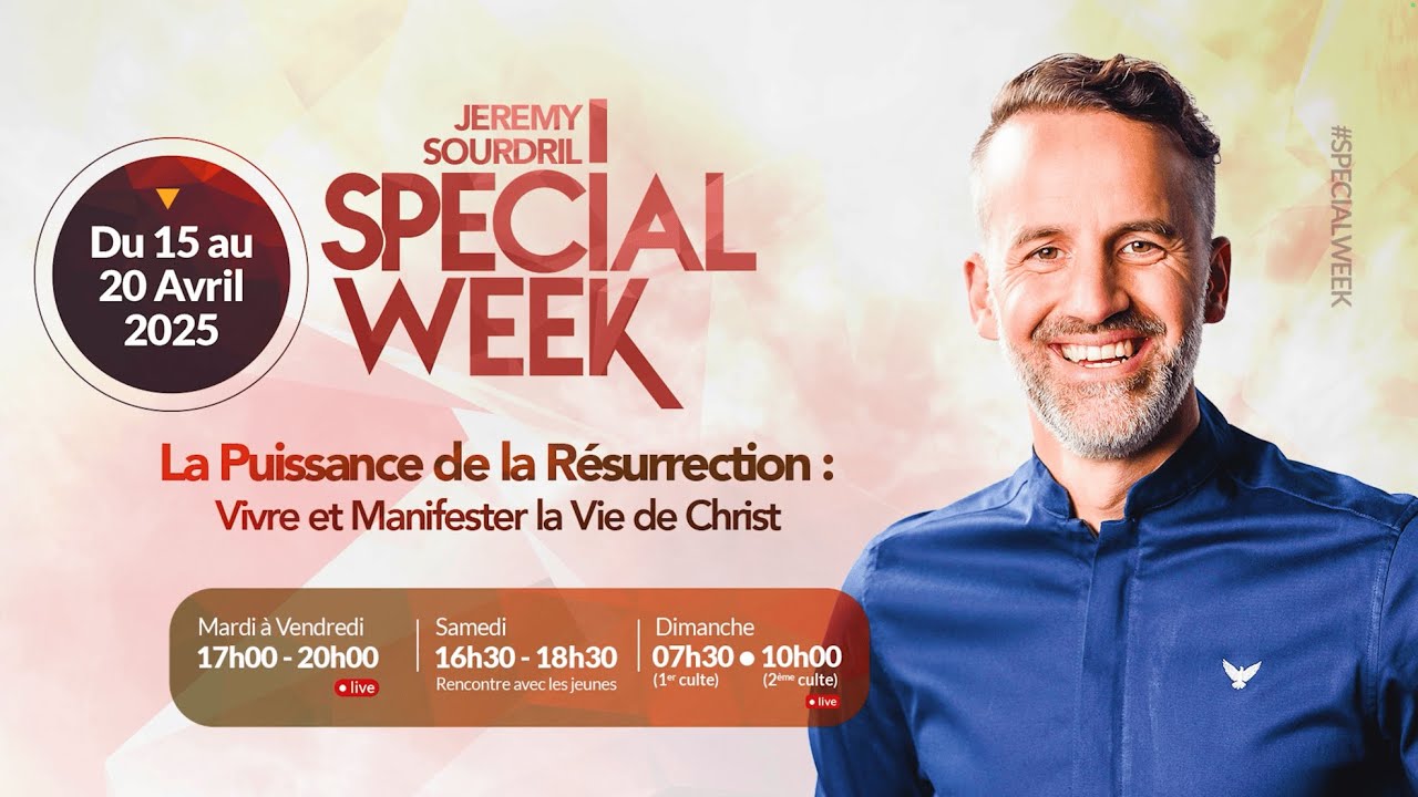 La Puissance de la Résurrection (Jour 2) | Jeremy Sourdril, Prophète ...