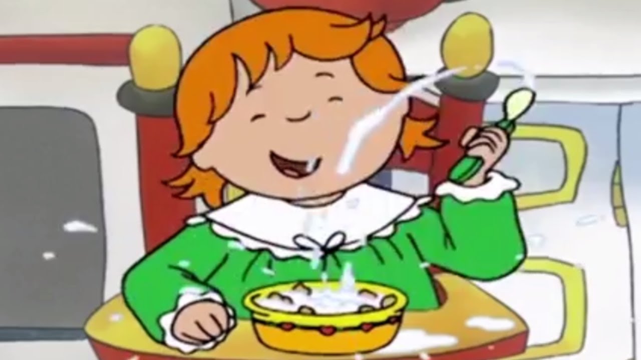 Animated Funny Cartoon ¦ Caillou loves Rosie | Cartoon Caillou ...