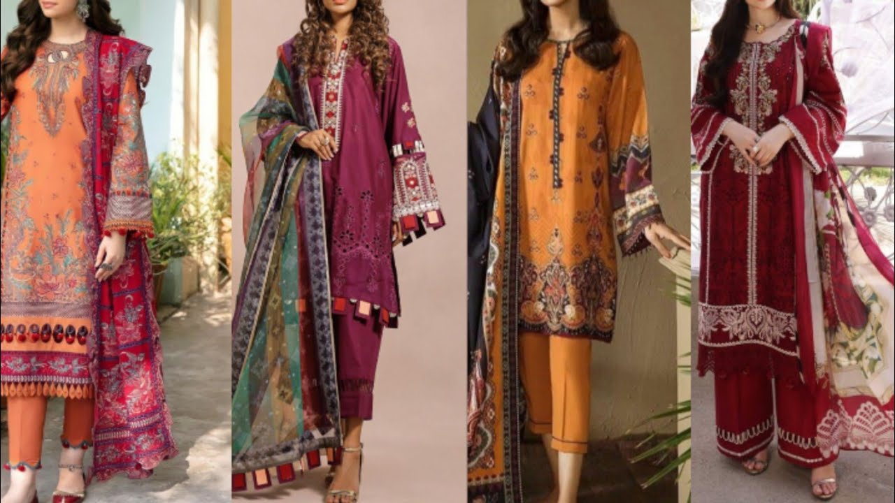 New Winter Khadar dress design | Comfortable dresses | Simple & Easy ...