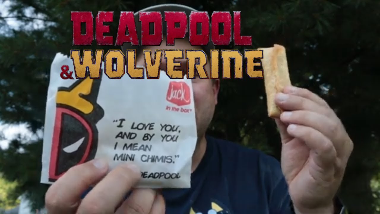 Deadpool & Wolverine Mini Chimi Bang Bangs from Jack in the Box Taste ...