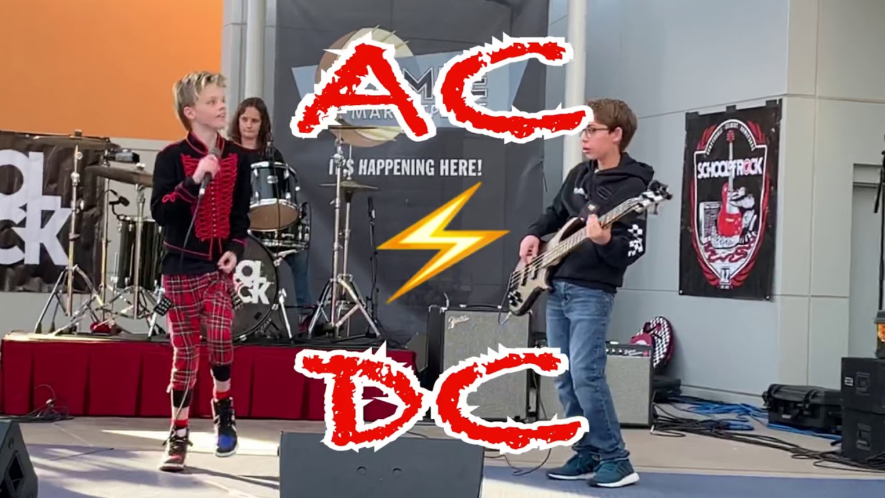 AC/DC Dirty Deeds Done Dirt Cheap cover by 2 Loud Band - YouTube