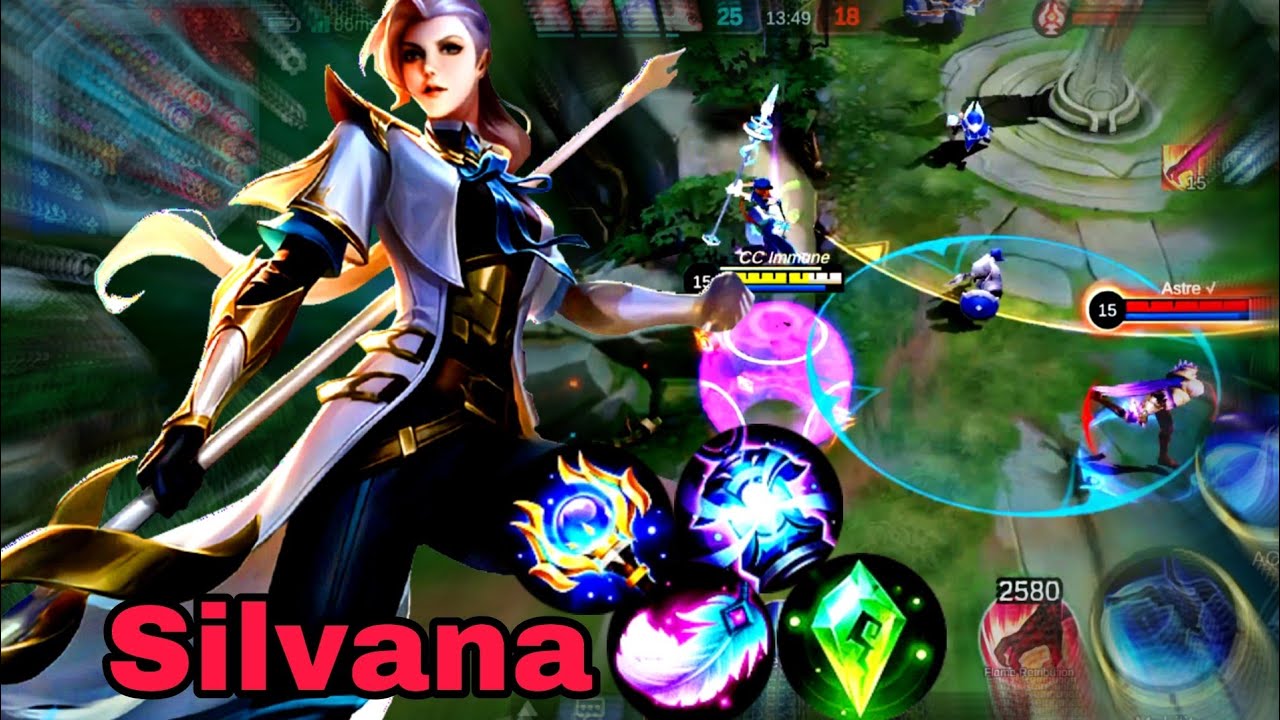 Silvana emblem and build set 2024!! Silvana magic burst damage ...