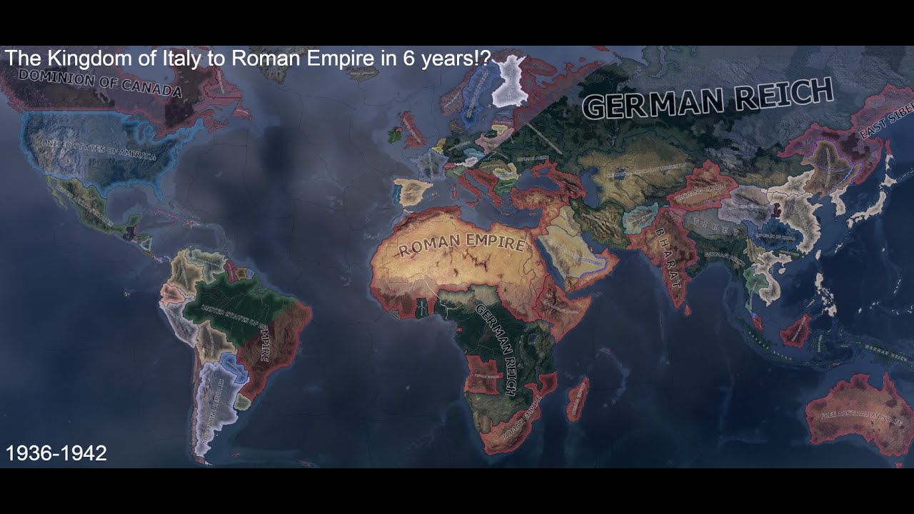 Can I form the Roman Empire in Hoi4? - YouTube