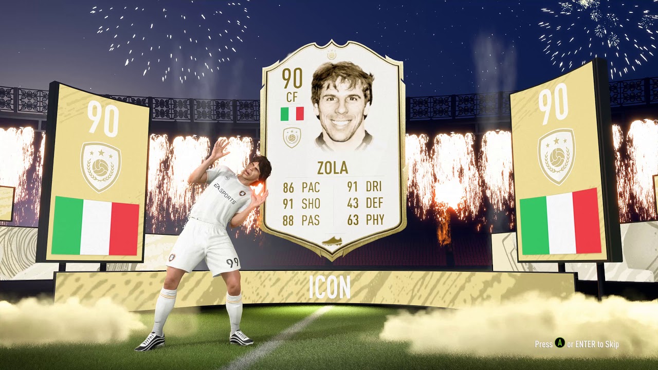 FIFA 20: Ultimate Team - Pack Opening - Prime Icon Zola - YouTube