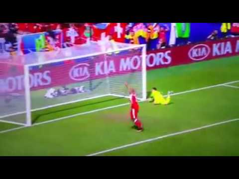 Xherdan Shaqiri overhead shqipe kick