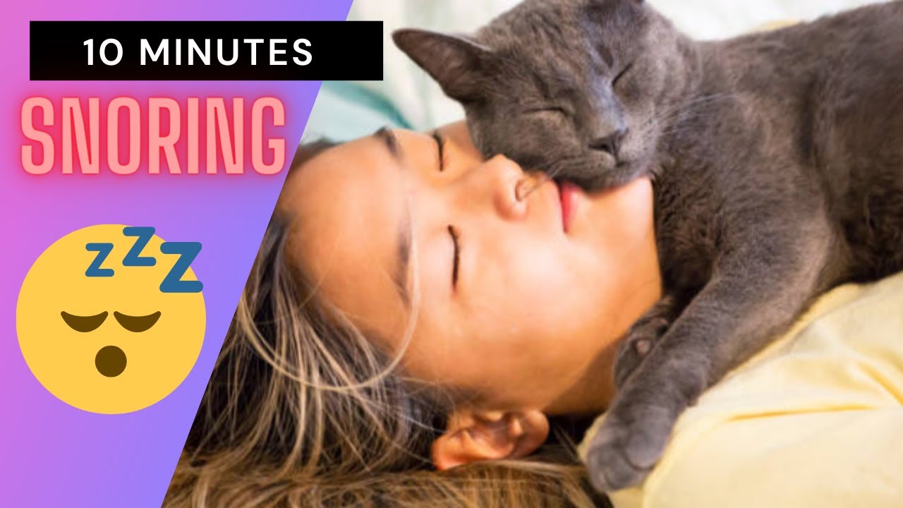 FALL ASLEEP FAST. 10 Minutes of SNORING. Nap ASMR. - YouTube