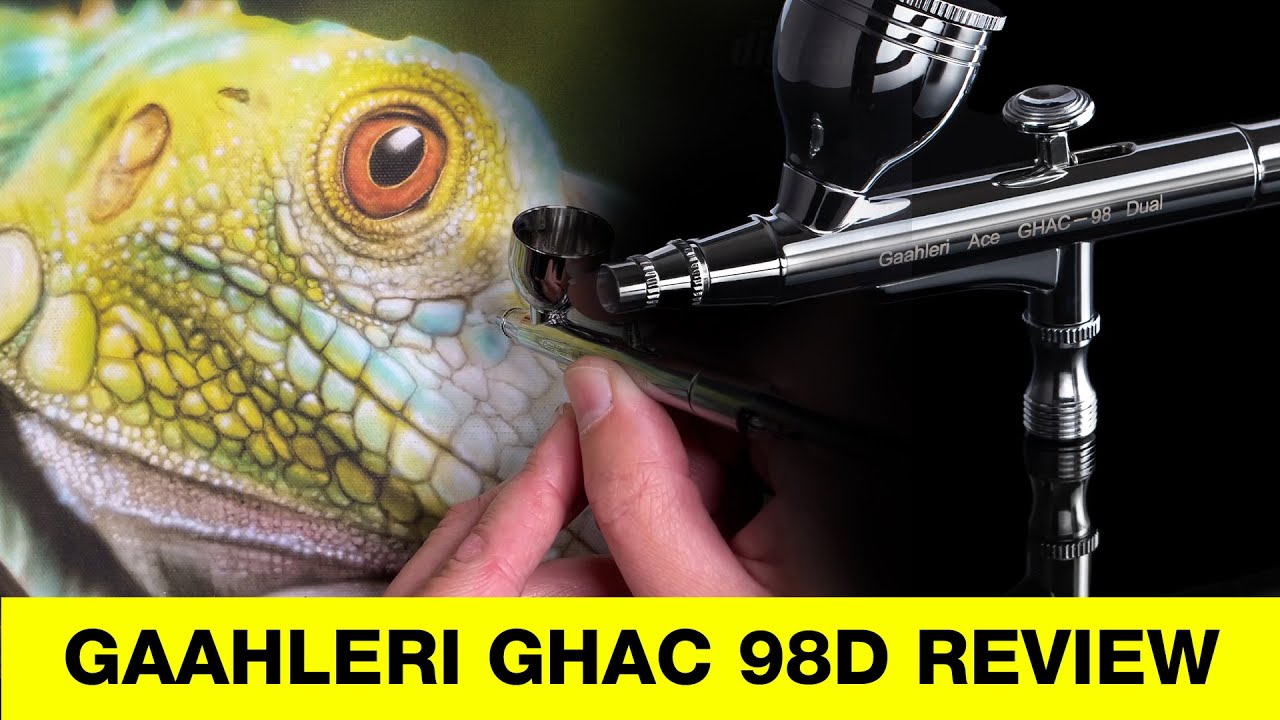 GAAHLERI Airbrush Set GHAC 98D mit Steckdüsensystem im Test / Review ...