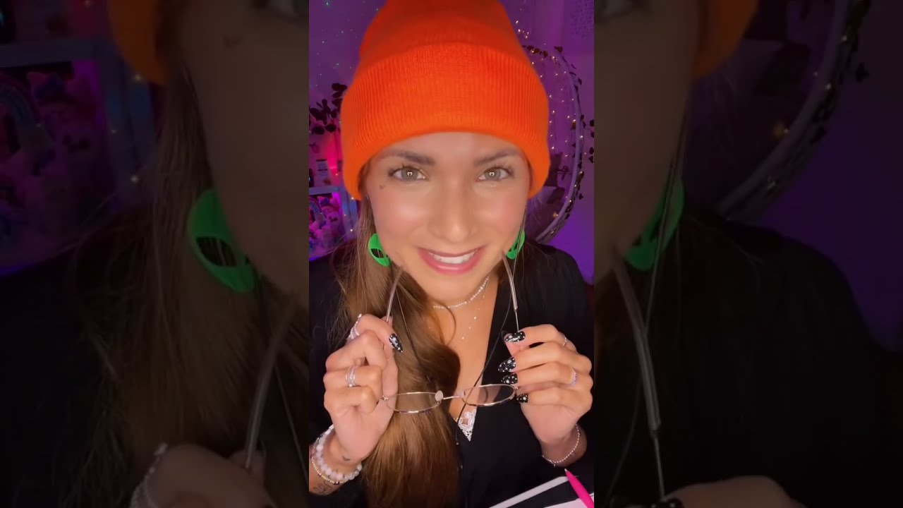 which glasses? 🤓 ASMR Roleplay w ASMR Miss Mi #asmr #shorts no. 146 # ...