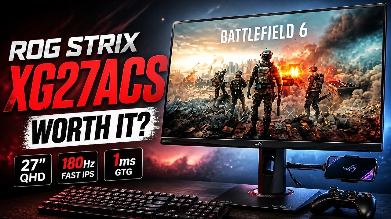 ASUS ROG Strix XG27ACS Gaming Monitor Review: An incredibly affordable ...