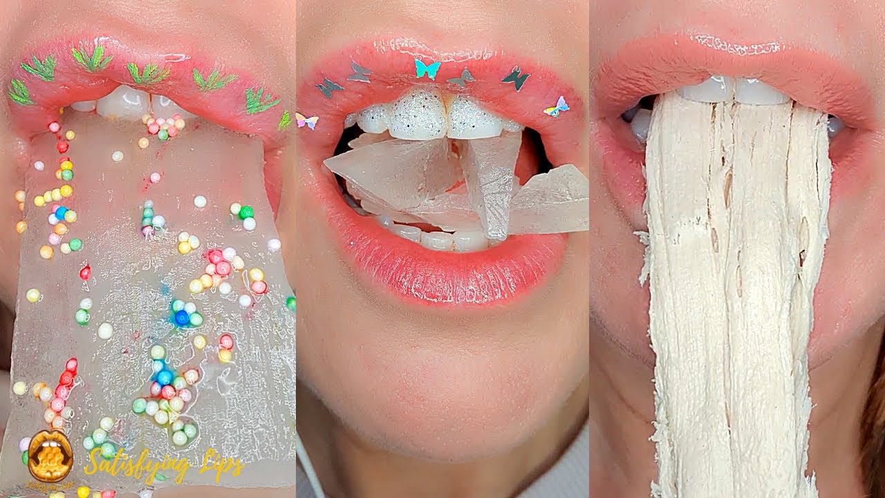 ASMR Colourless Food Satisfying ALOE VERA | KOHAKUTOU | HALAWA SHAAR ...