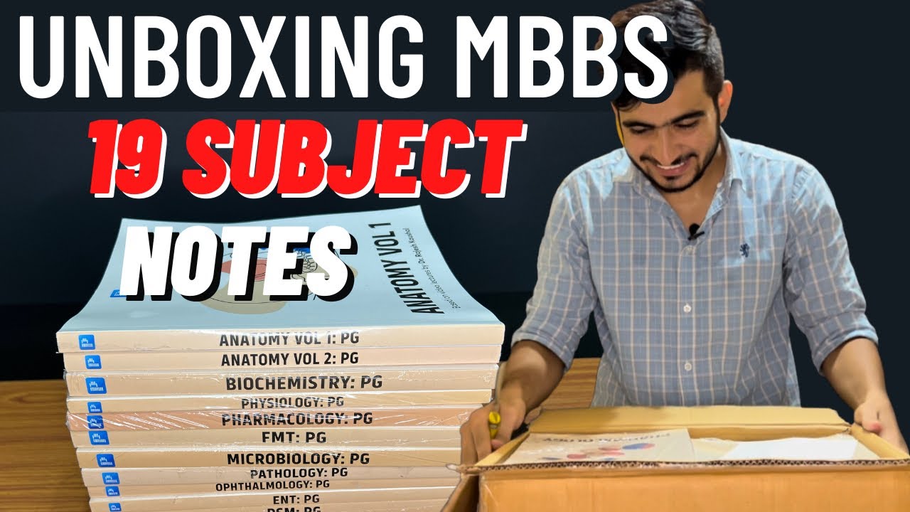 Unboxing MBBS 19 Subject Notes ! | Prepladder 4.0 Notes | Live Teaching ...