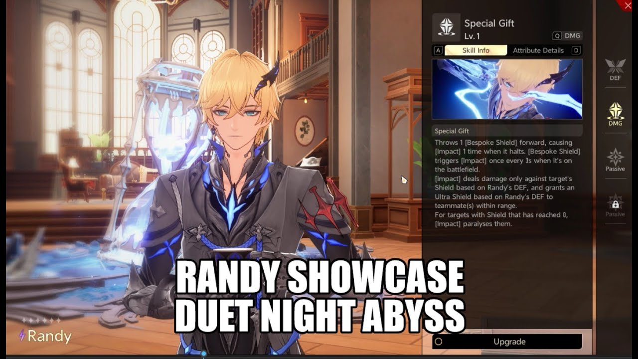 Randy Showcase first closed beta | Duet Night Abyss - YouTube