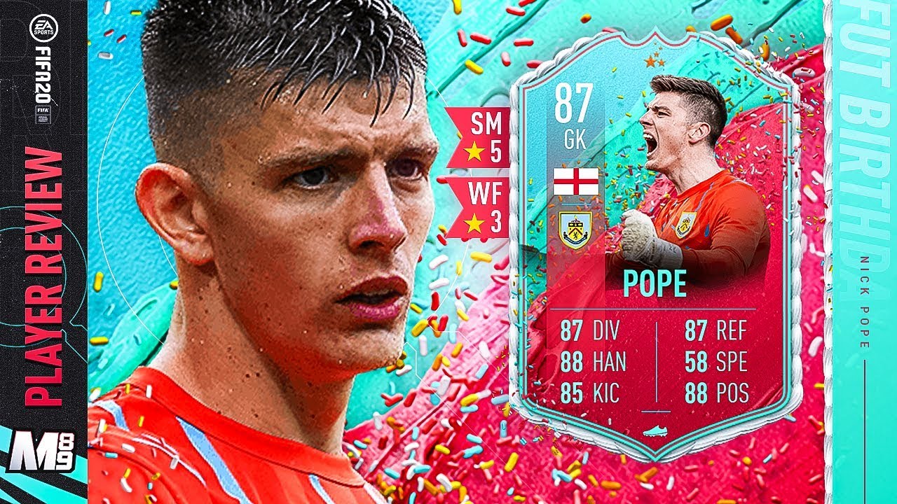 FUT BIRTHDAY POPE PLAYER REVIEW | 87 FUT BIRTHDAY POPE REVIEW | FIFA 20 ...