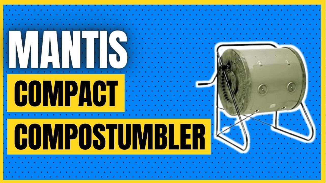 Mantis CT02001 Compact ComposTumbler, 88 Gallons, Green - YouTube