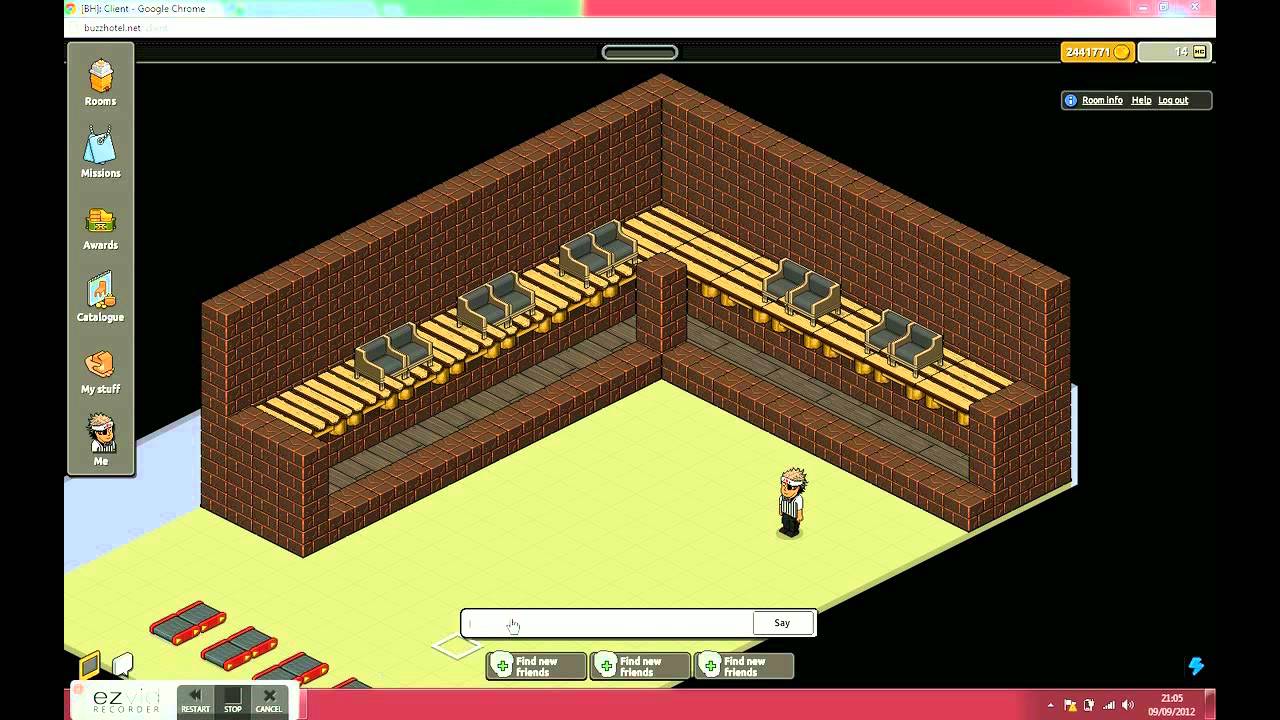 Habbo Retro | Pro Skating Rink Build - YouTube