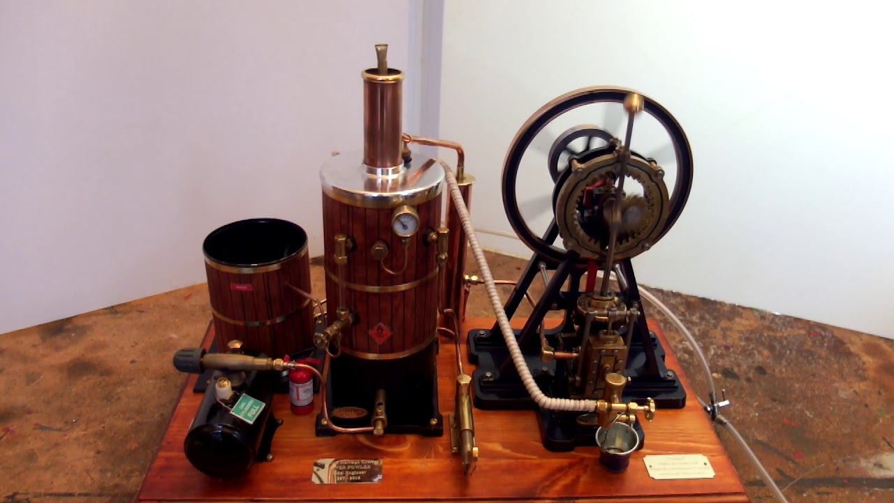 Cotswold Heritage Hypocycloidial engine - YouTube