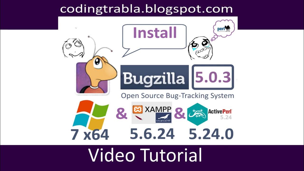 Install Bugzilla 5.0.3 on Windows 7 localhost - open source Perl bug tracking system byAO - YouTube