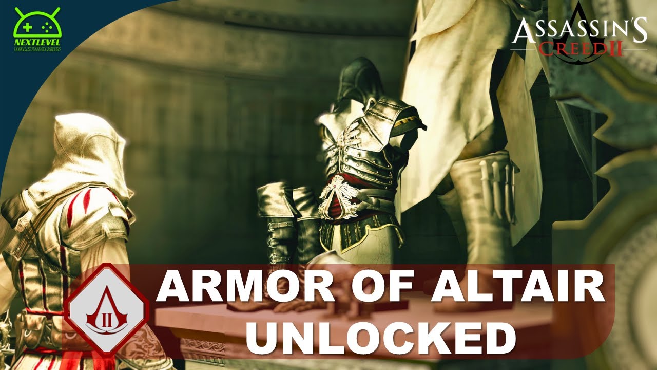 Assassin's Creed 2 - Ezio unlocks Armor of Altair - YouTube