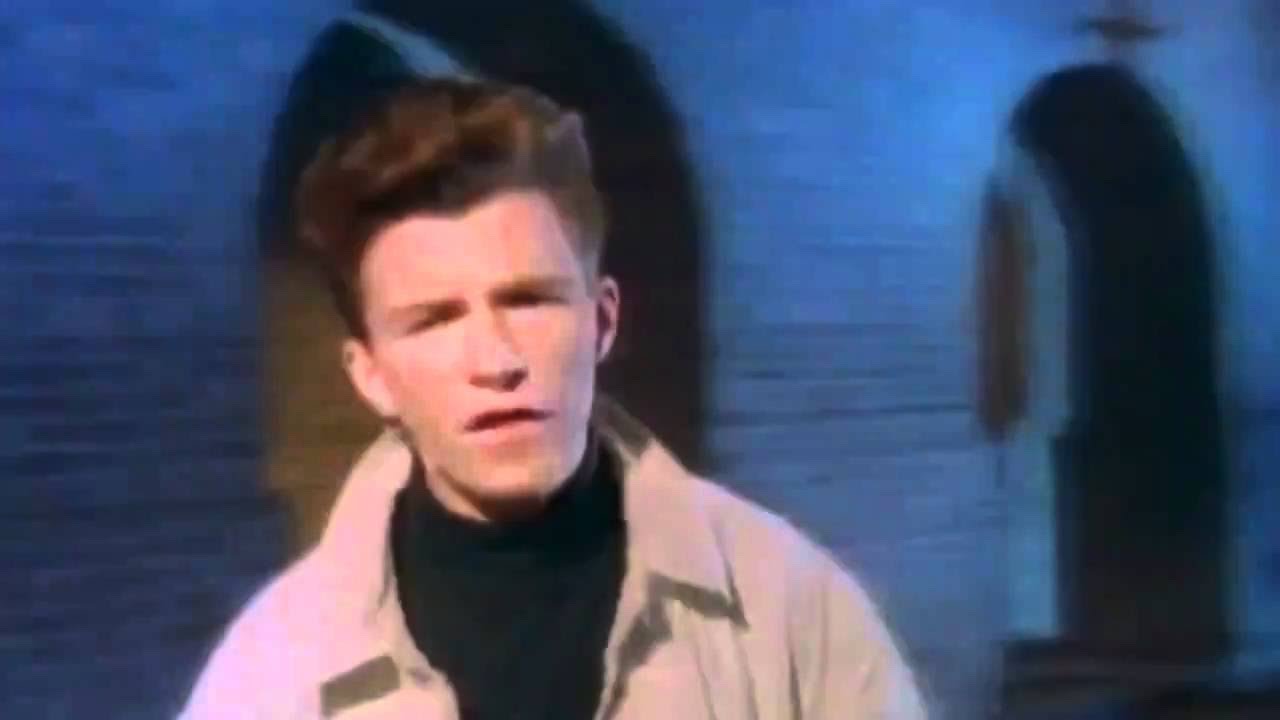 Rick roll slow motion - YouTube