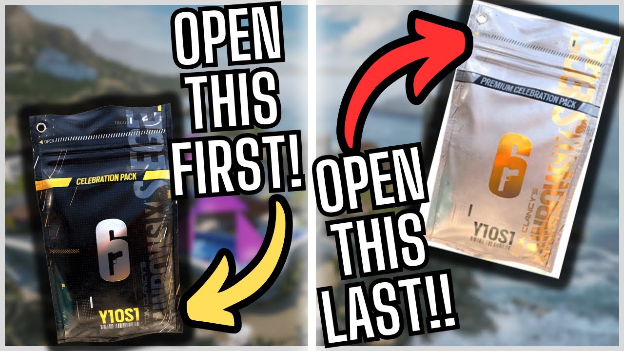 Premium Celebration Packs in Rainbow Six Siege Y10S1 Operation Prep ...